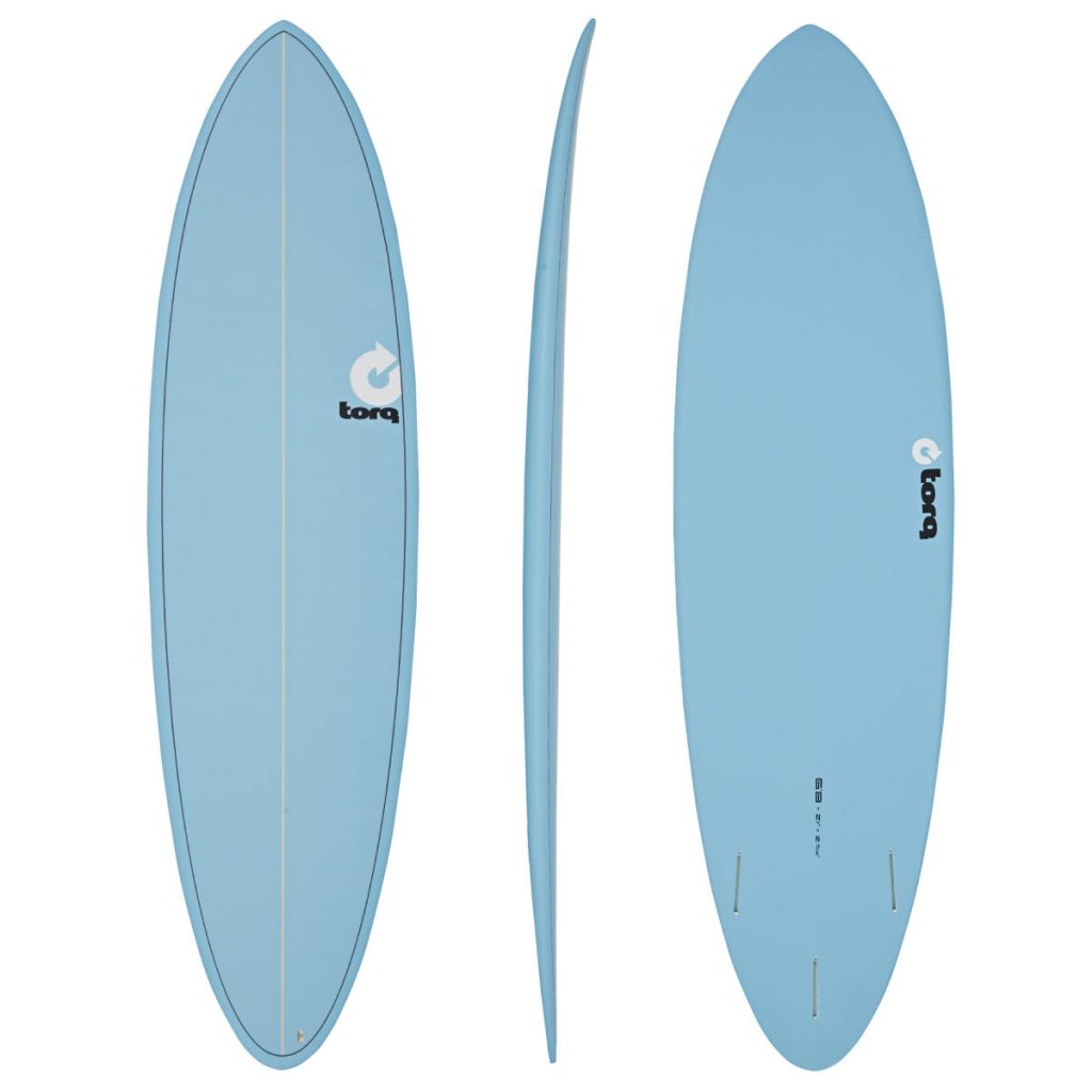 Torq Surfboards – Torq Mod Fun Surfboard – Blue/Pinline – Ride And ...